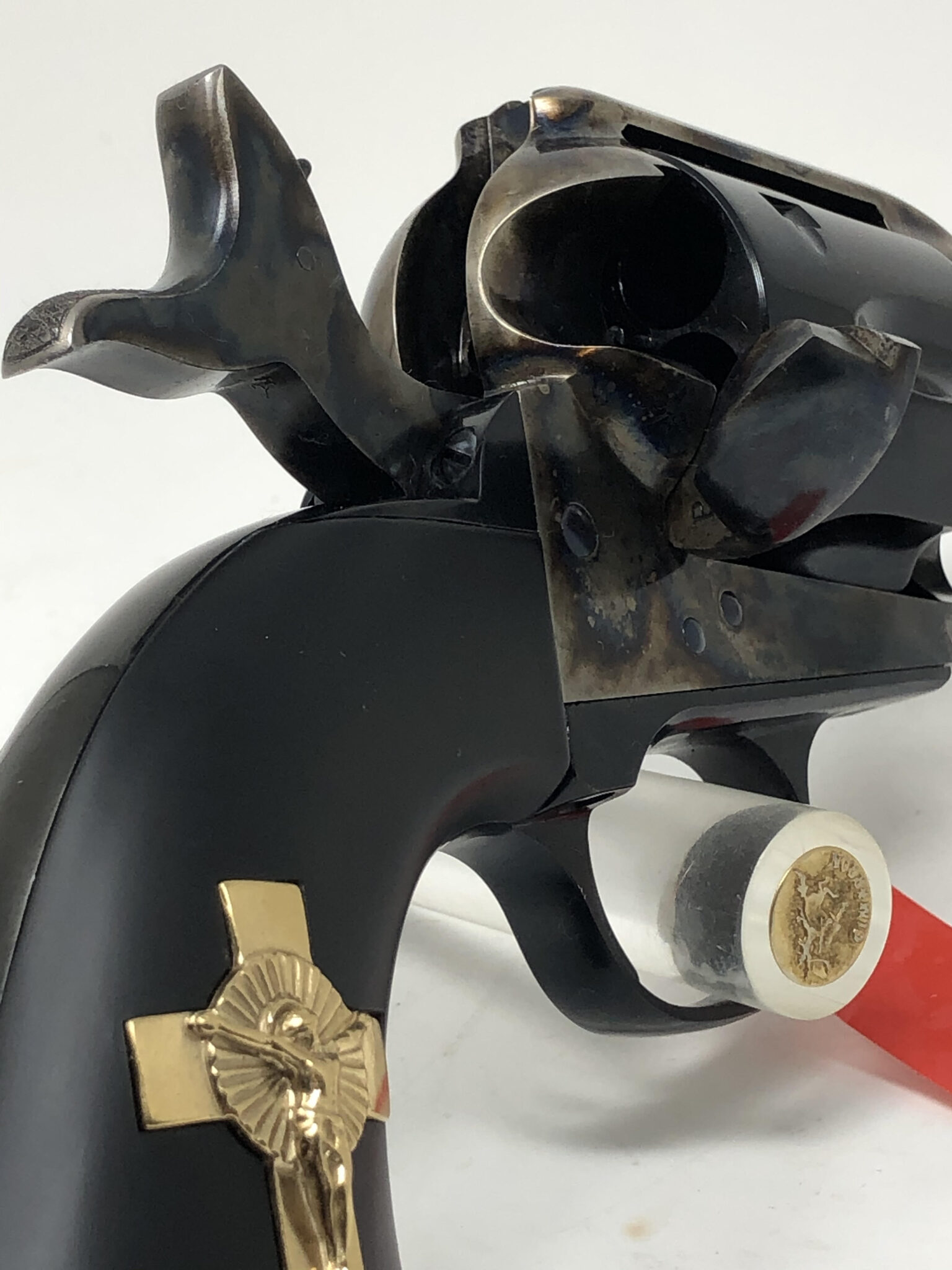 New UBERTI MODEL P “HANDS of GOD” 45LC 4.75” HOLY SMOKER™ – “3:10 to ...