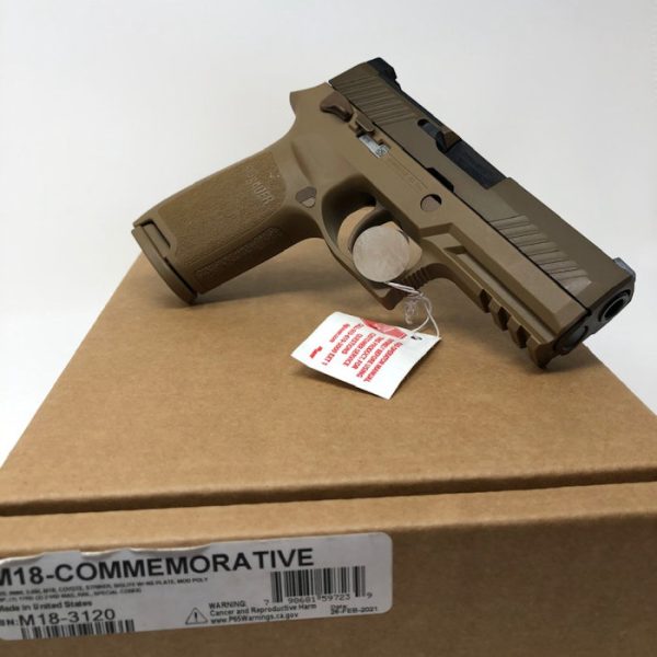 New SIG SAUER P320 M18 COMMEMORATIVE ADDITION 9mm - Watson Precision ...