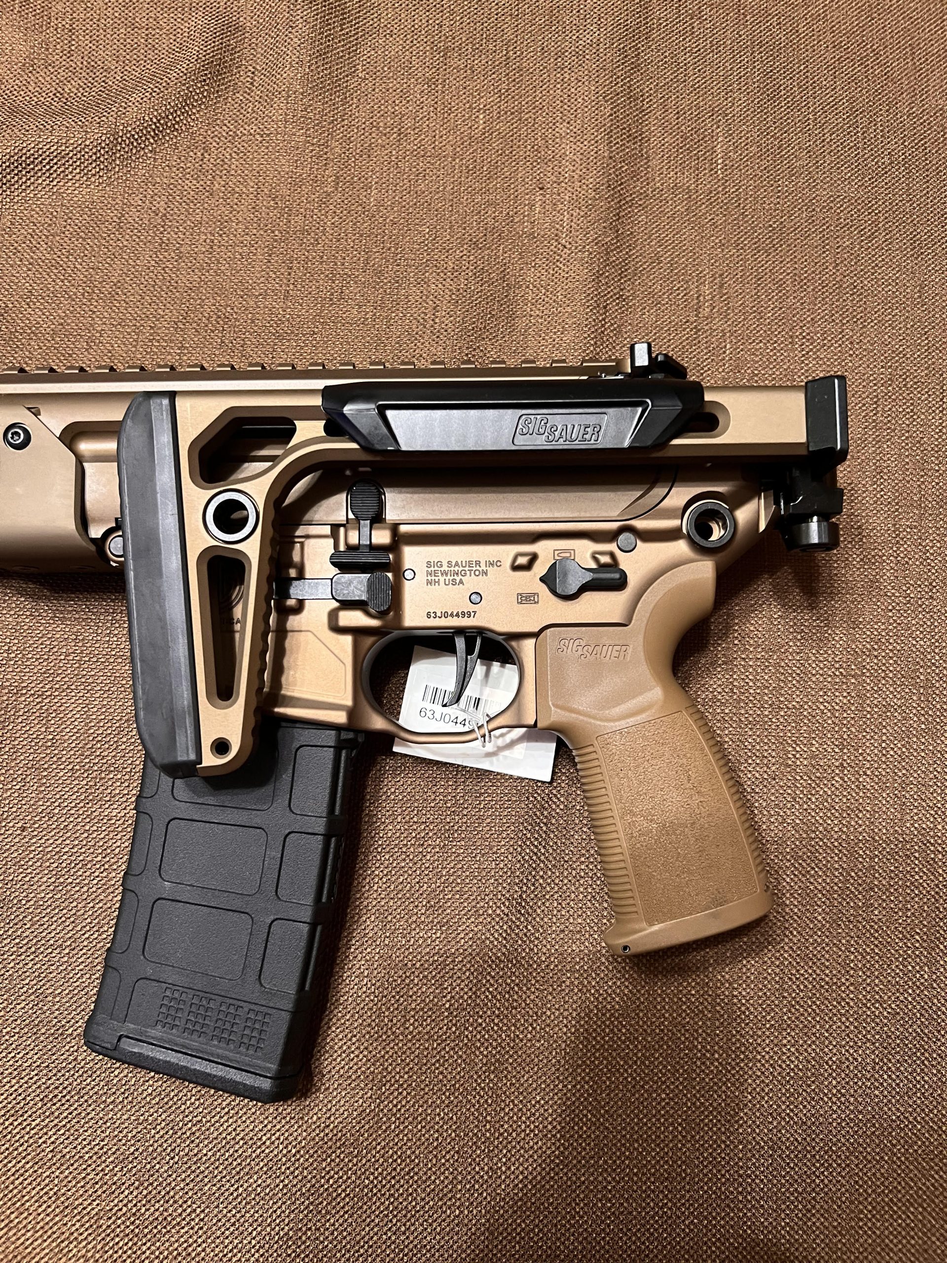 SIG SAUER MCX SPEAR LT RIFLE – 5.56 NATO – 30+1 – OEM GRIP/FOLDING ...