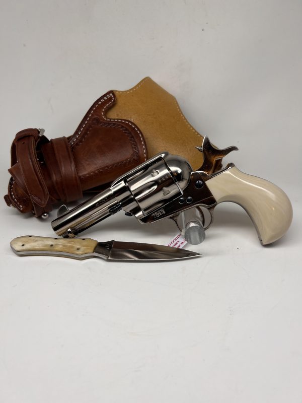New UBERTI DOC HOLLIDAY® THUNDERER® COMBO 45LC 3.5″ NICKEL REVOLVER ...