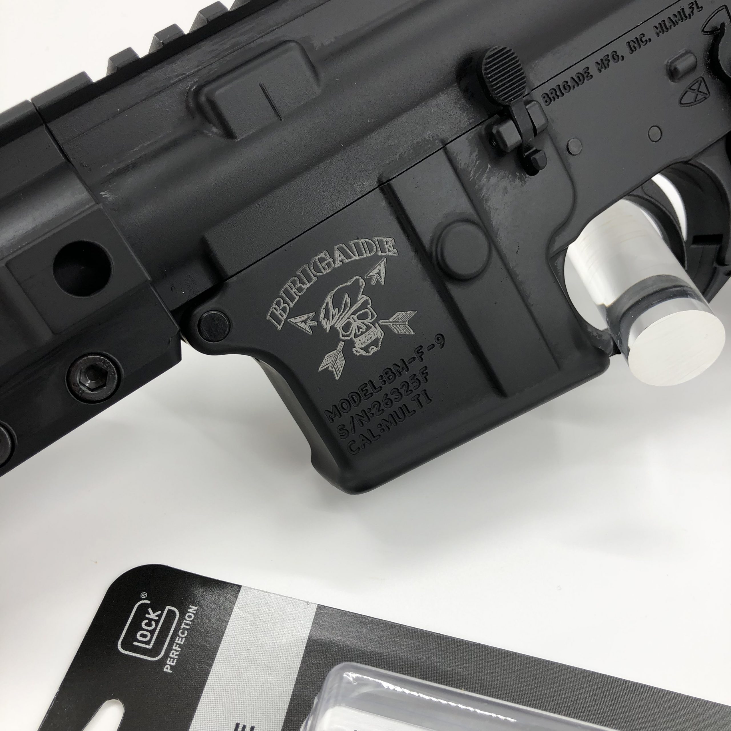 BRIGADE MFG BM-9 AR PISTOL – 9MM, 33-ROUND GLOCK MAG – 5.5′ BARREL ...