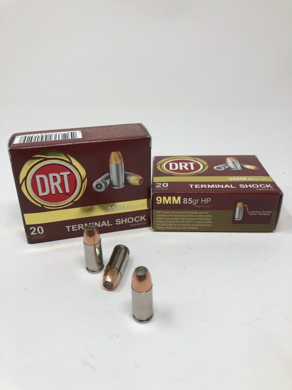 DRT 9MM TERMINAL SHOCK 85 GRAIN JHP - Watson Precision Firearms LLC