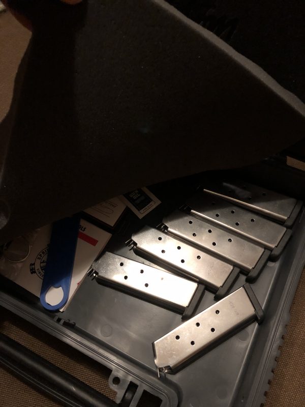 Demo SPRINGFIELD ARMORY 1911 PROFESSIONAL LIGHT RAIL .45ACP HANDGUN ...