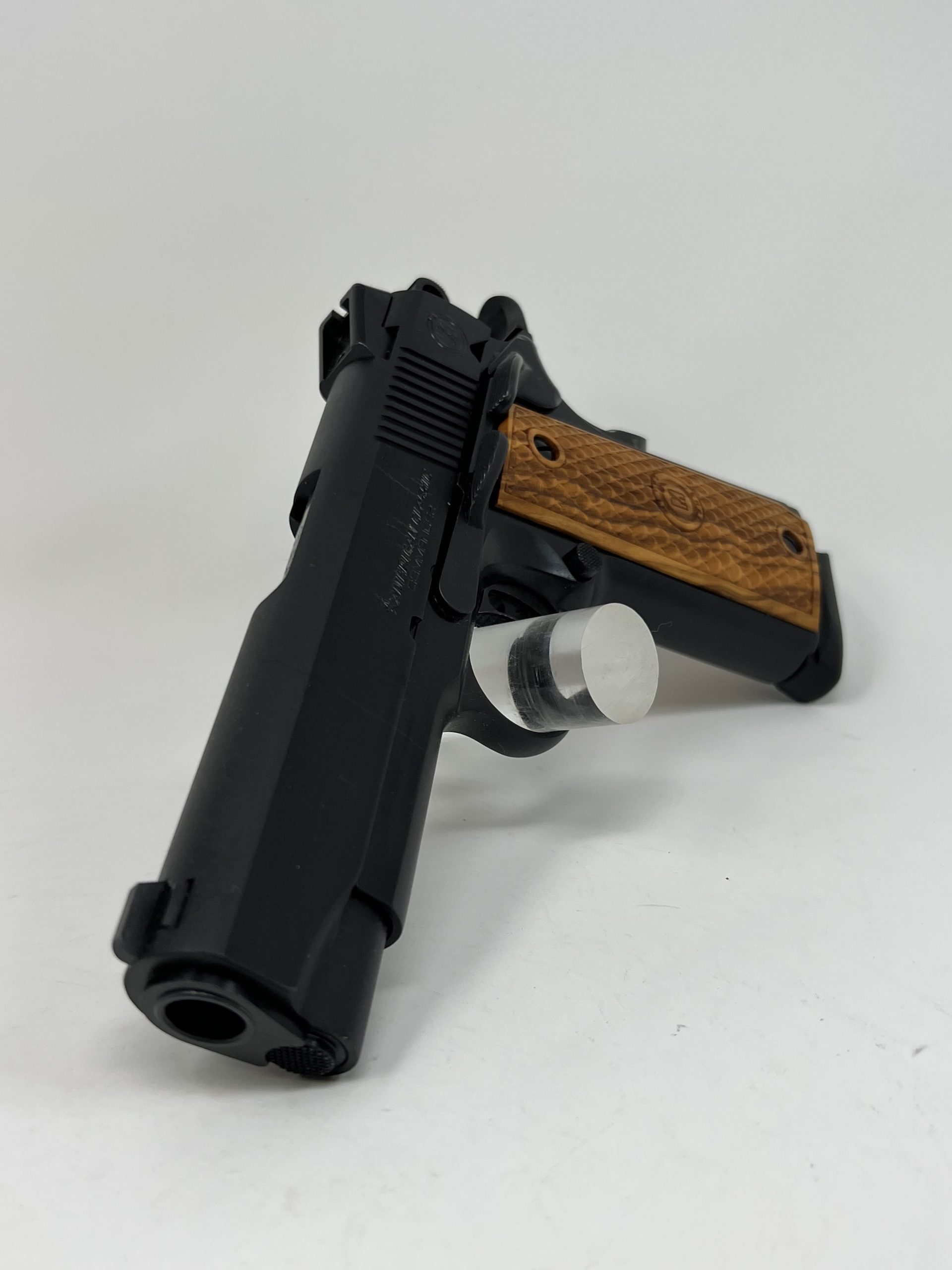 TRISTAR METRO ARMS 1911 AMERICAN CLASSIC COMMANDER 4.25″- WOOD GRIPS ...