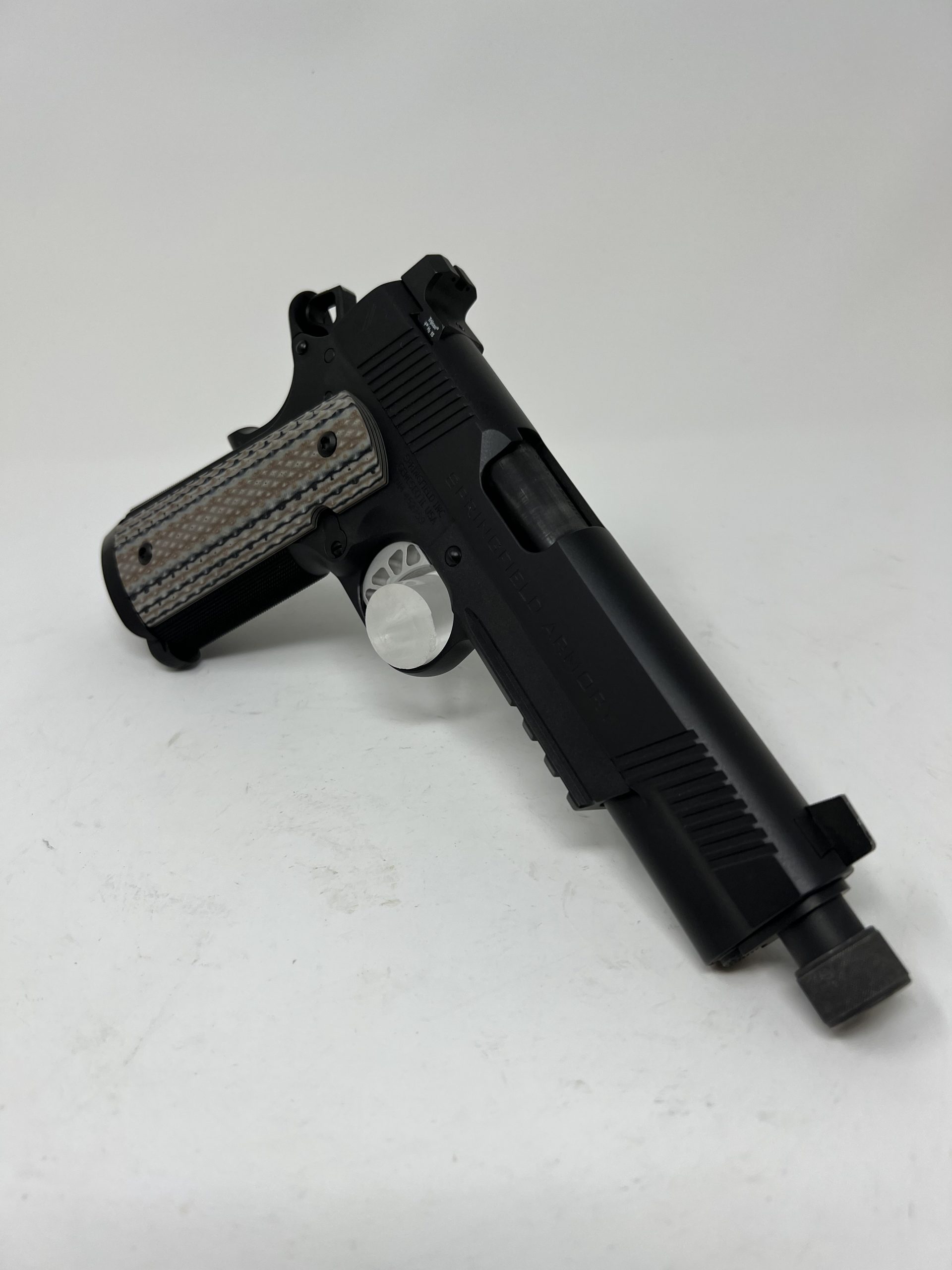 Custom Shop SPRINGFIELD 1911 MASTER CLASS SILENT OPERATOR – 45ACP ...