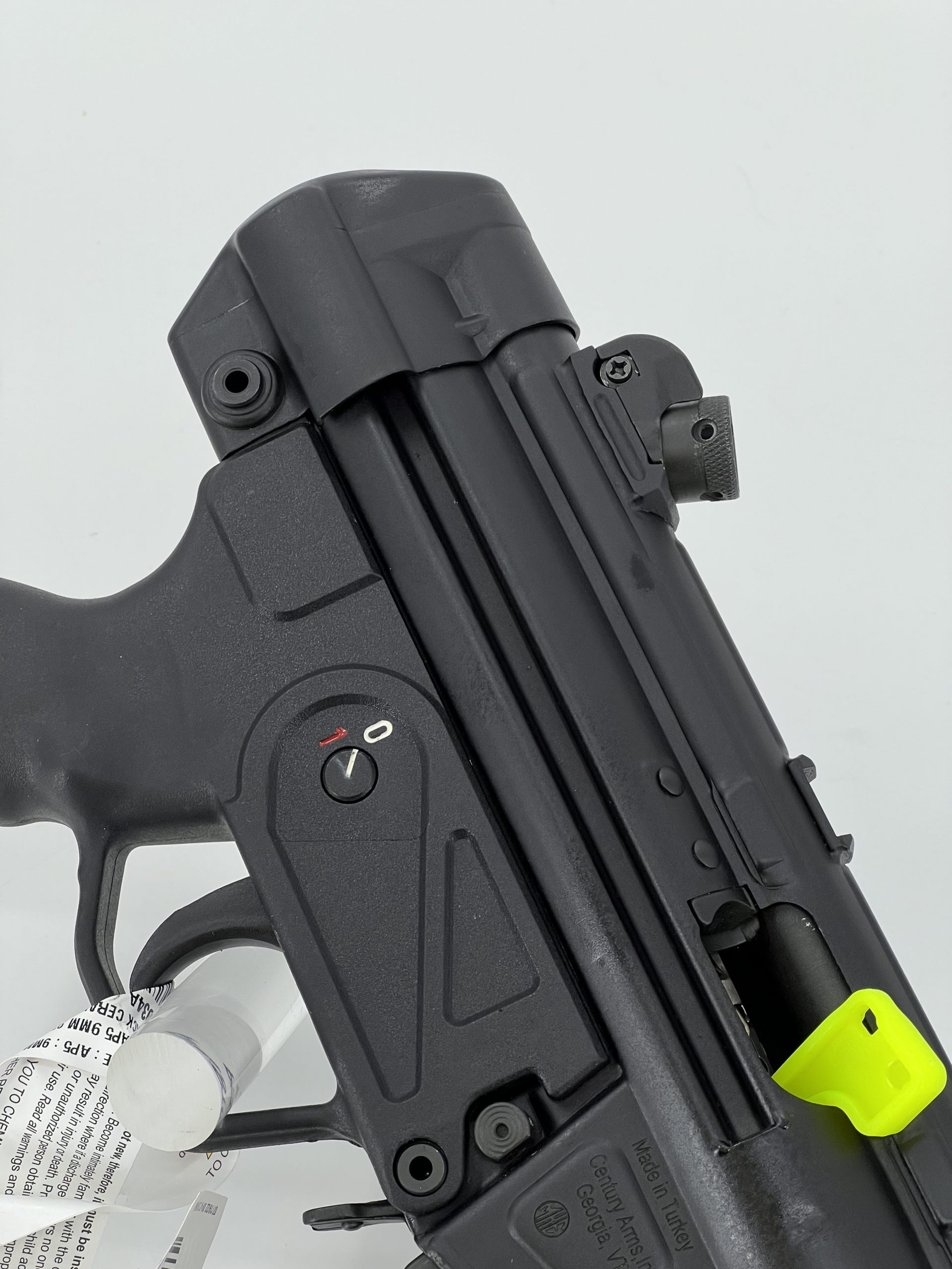 CENTURY ARMS AP5 PISTOL – 8.9″ COLD HAMMER FORGED BARREL – 9MM – BLACK ...