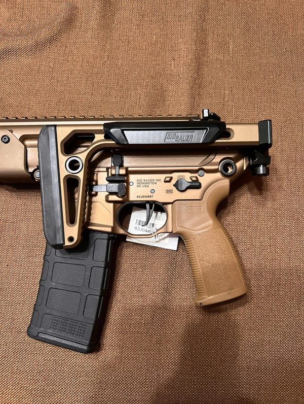 New SIG SAUER MCX SPEAR LT RIFLE – 5.56 NATO – 30+1 – OEM GRIP/FOLDING ...