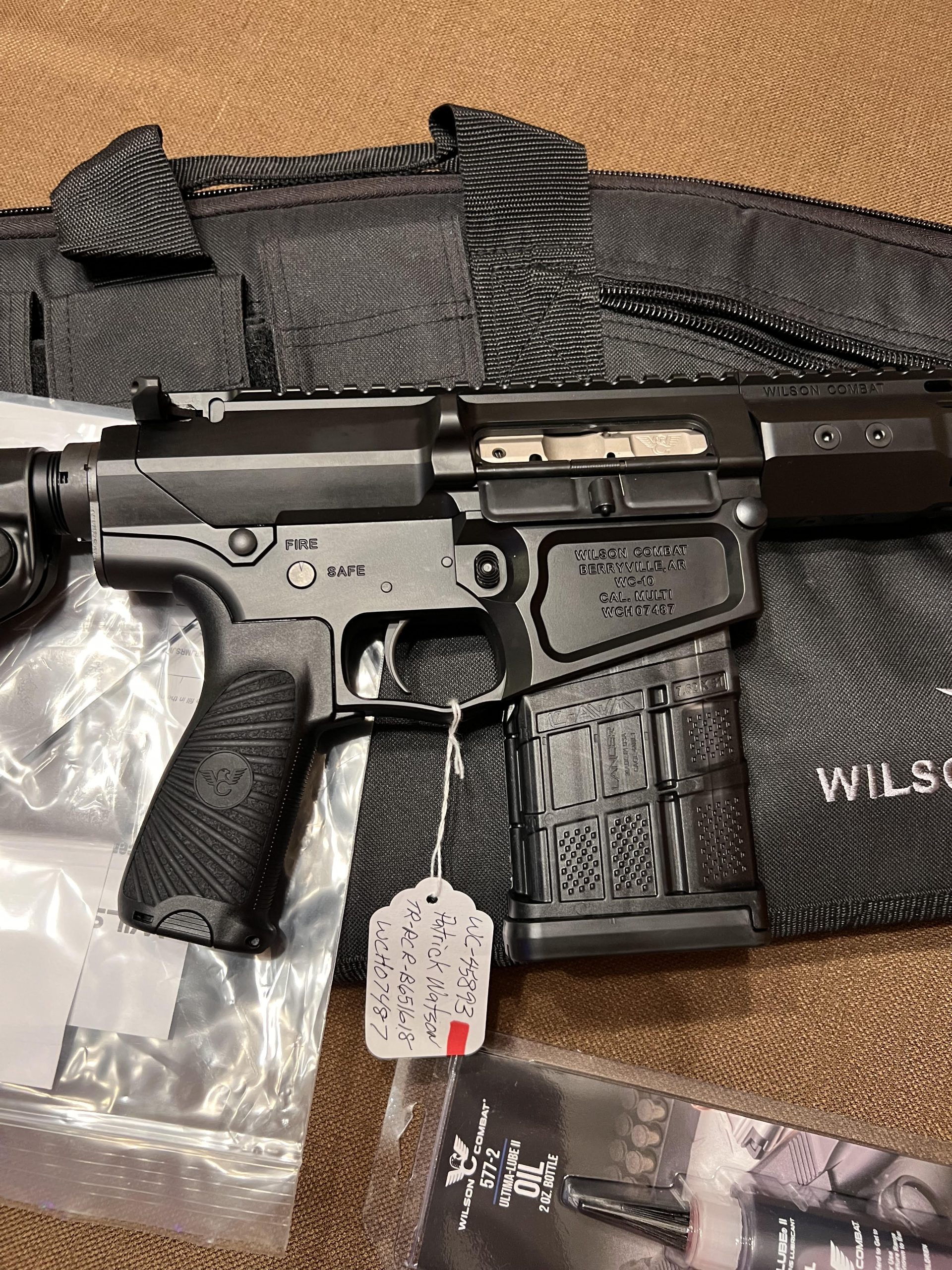New WILSON COMBAT RECON TACTICAL 6.5CM – 16″ FLUTED & THREADED PAUL ...