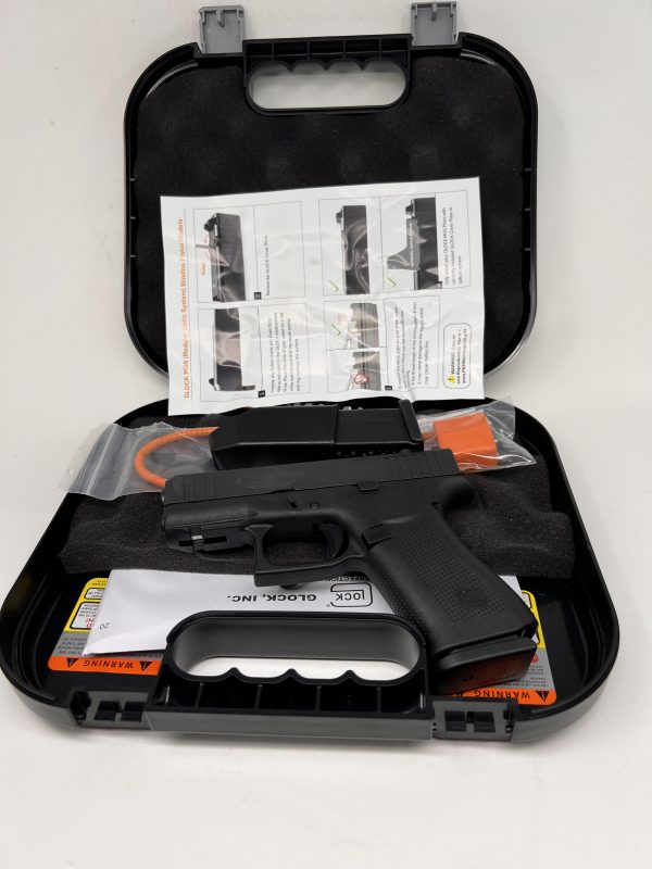 New GLOCK 43X MOS GEN5 – 9MM – OPTICS READY – BLACK - Watson Precision ...
