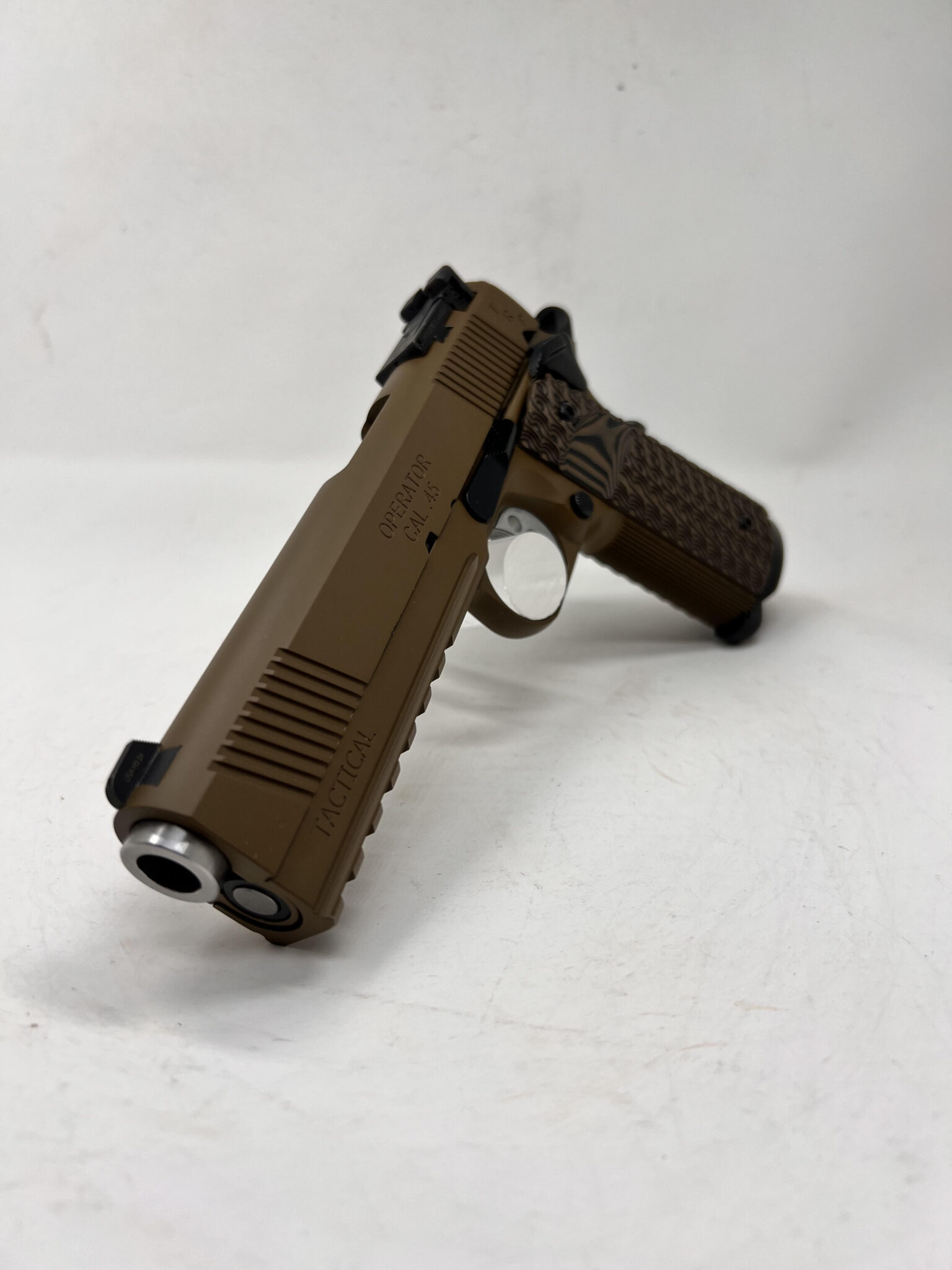 New SPRINGFIELD ARMORY 1911 TRP™ OPERATOR® FULL RAIL – COYOTE BROWN ...
