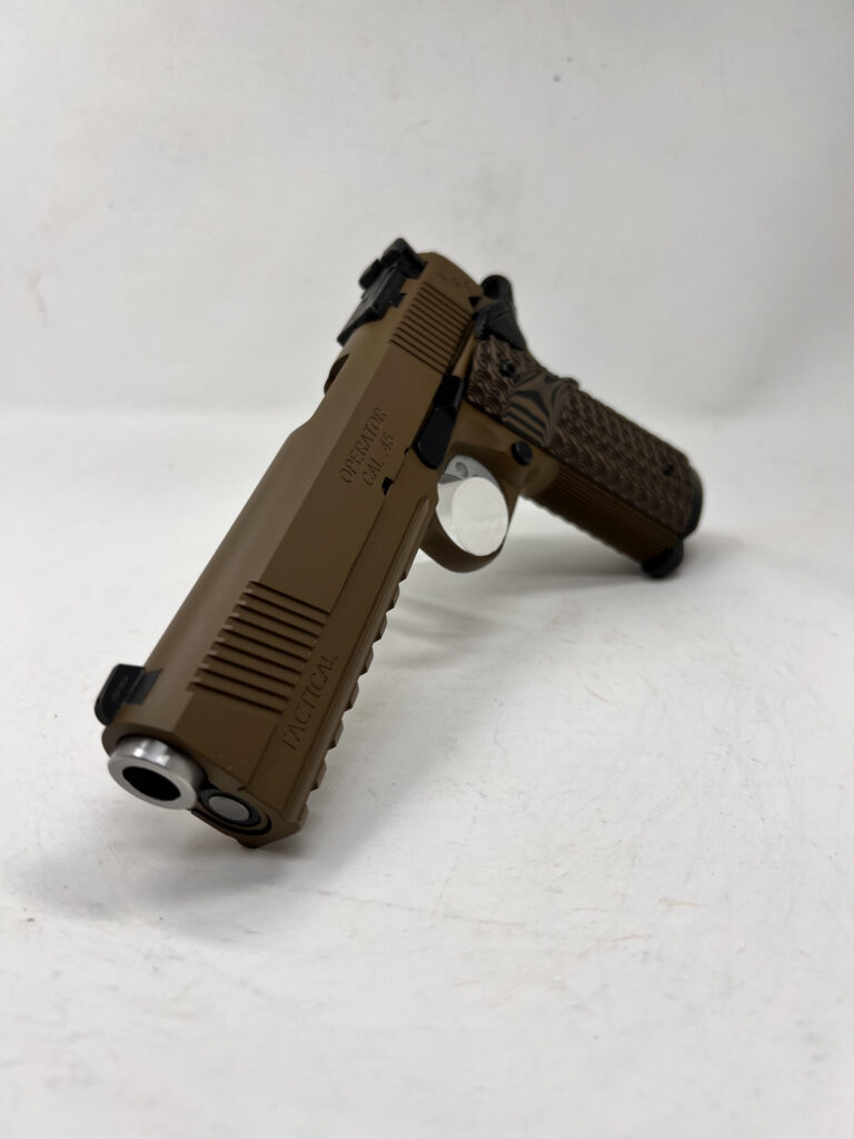 New SPRINGFIELD ARMORY 1911 TRP™ OPERATOR® FULL RAIL – COYOTE BROWN ...