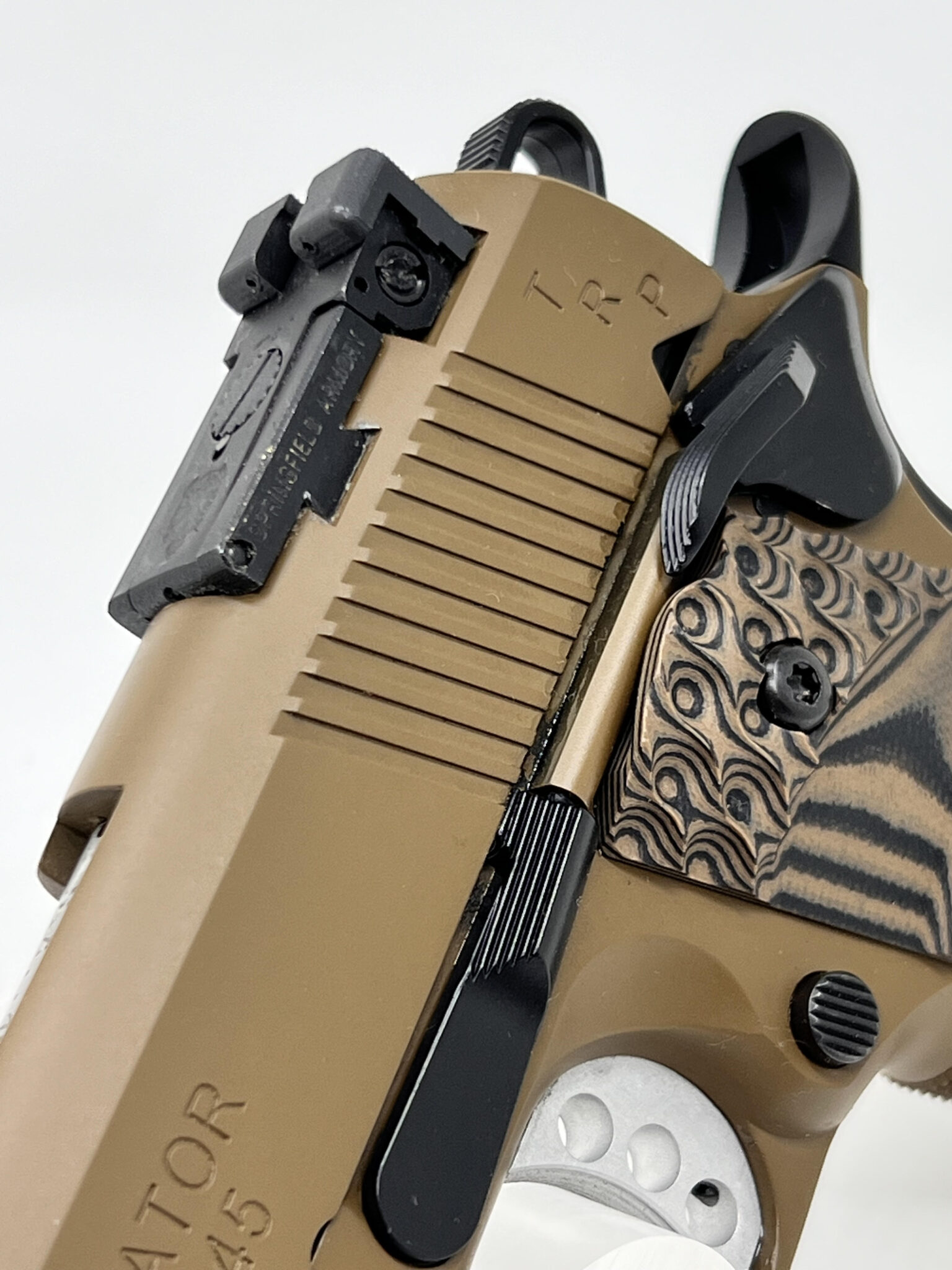 New SPRINGFIELD ARMORY 1911 TRP™ OPERATOR® FULL RAIL – COYOTE BROWN ...