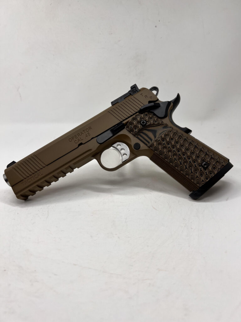 New SPRINGFIELD ARMORY 1911 TRP™ OPERATOR® FULL RAIL – COYOTE BROWN ...