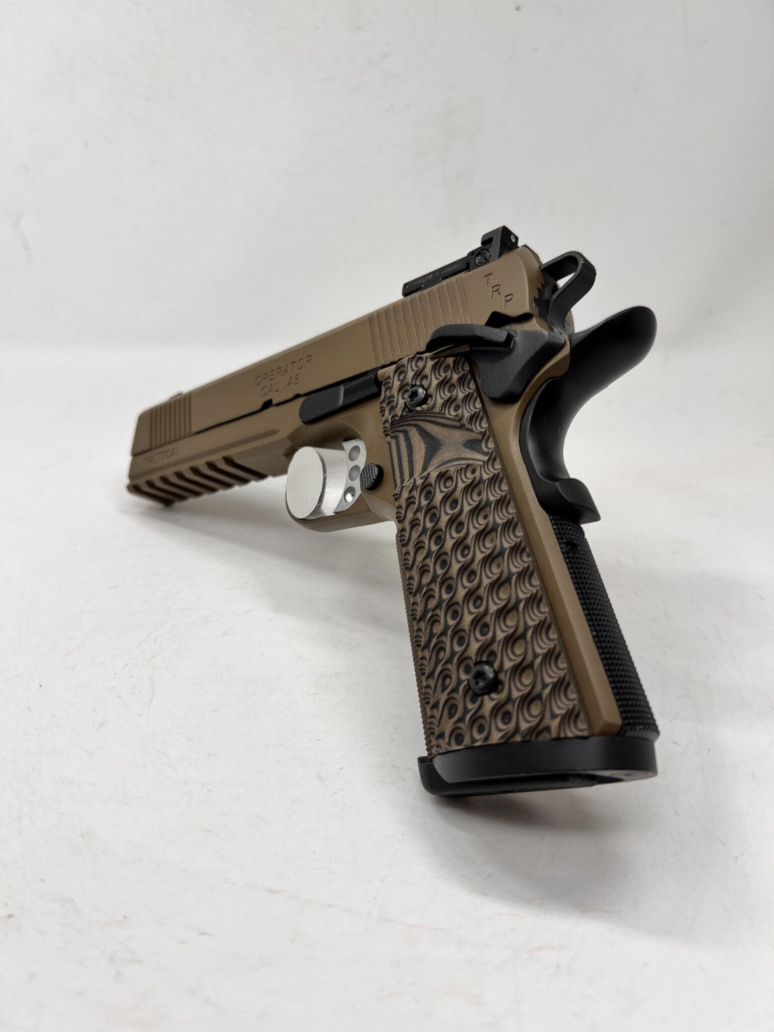 New SPRINGFIELD ARMORY 1911 TRP™ OPERATOR® FULL RAIL – COYOTE BROWN ...