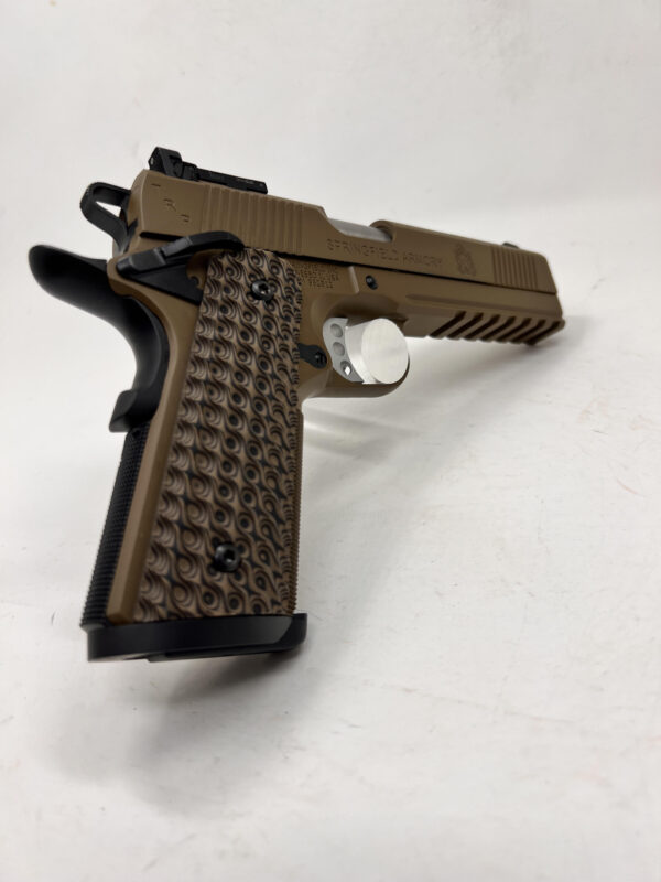 New SPRINGFIELD ARMORY 1911 TRP™ OPERATOR® FULL RAIL – COYOTE BROWN ...