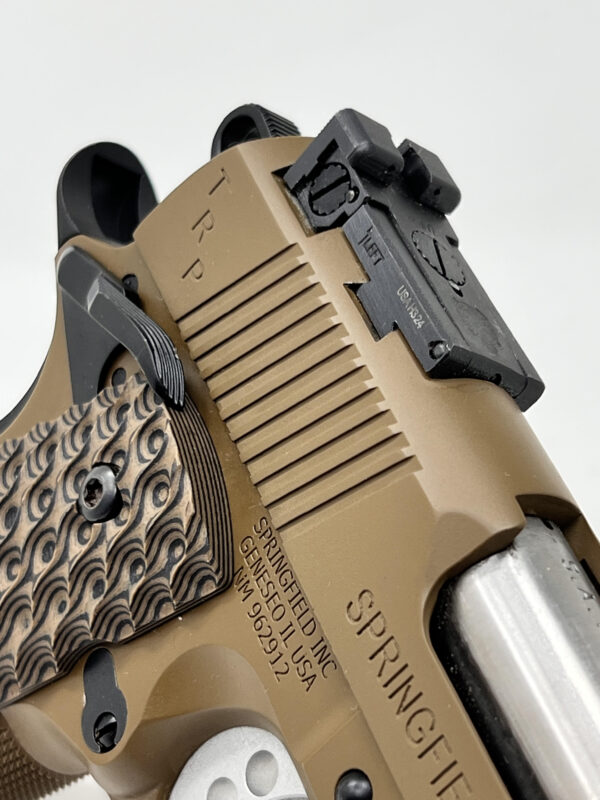 New SPRINGFIELD ARMORY 1911 TRP™ OPERATOR® FULL RAIL – COYOTE BROWN ...