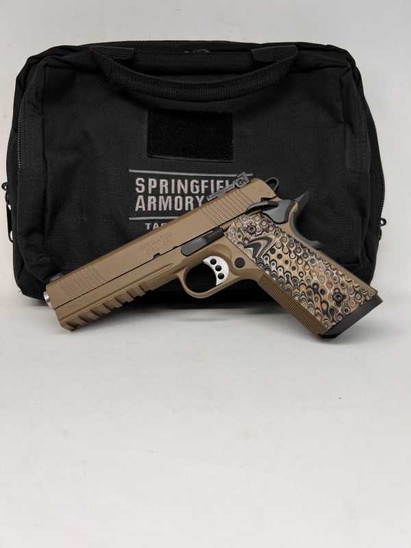 Demo SPRINGFIELD ARMORY COYOTE BROWN CERAKOTE® 1911 TRP™ OPERATOR® FULL ...