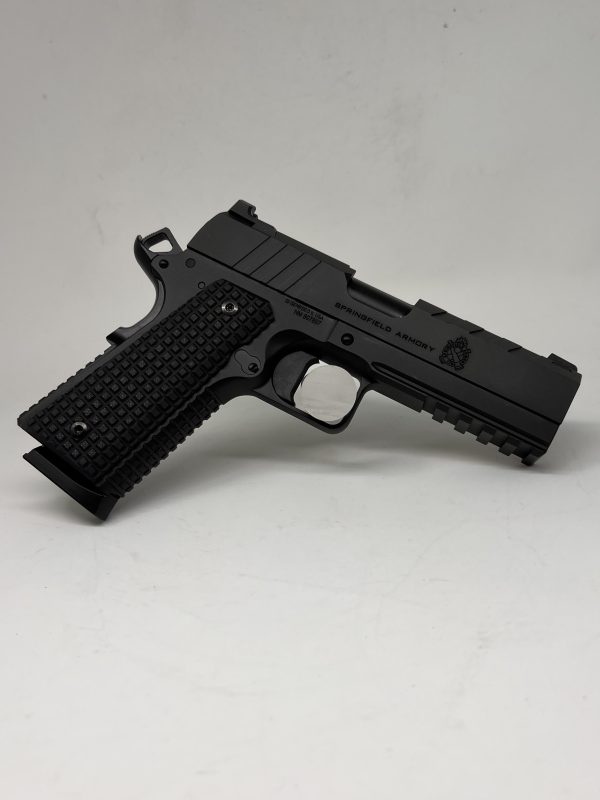 New SPRINGFIELD ARMORY BLACK OUT 1911 EMISSARY – 4.25″- 45ACP ...