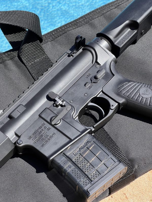 New WILSON COMBAT 5.56MM PROTECTOR AR-15 PISTOL w/GEAR HEAD MOD2 BRACE ...