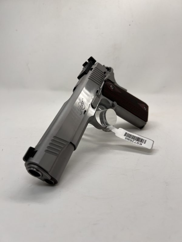 NEW KIMBER CUSTOM STAINLESS GOLD MATCH II – MATCH GRADE BARREL ...