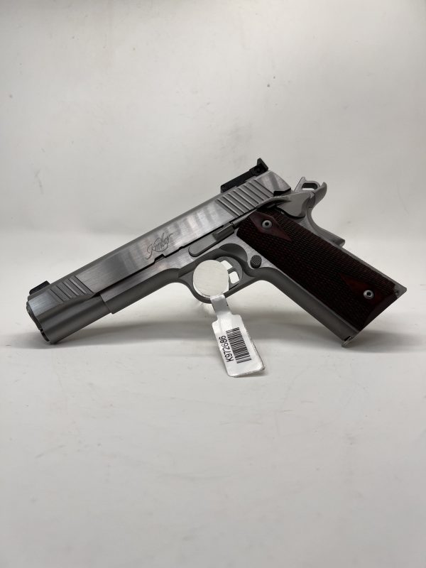 NEW KIMBER CUSTOM STAINLESS GOLD MATCH II – MATCH GRADE BARREL ...