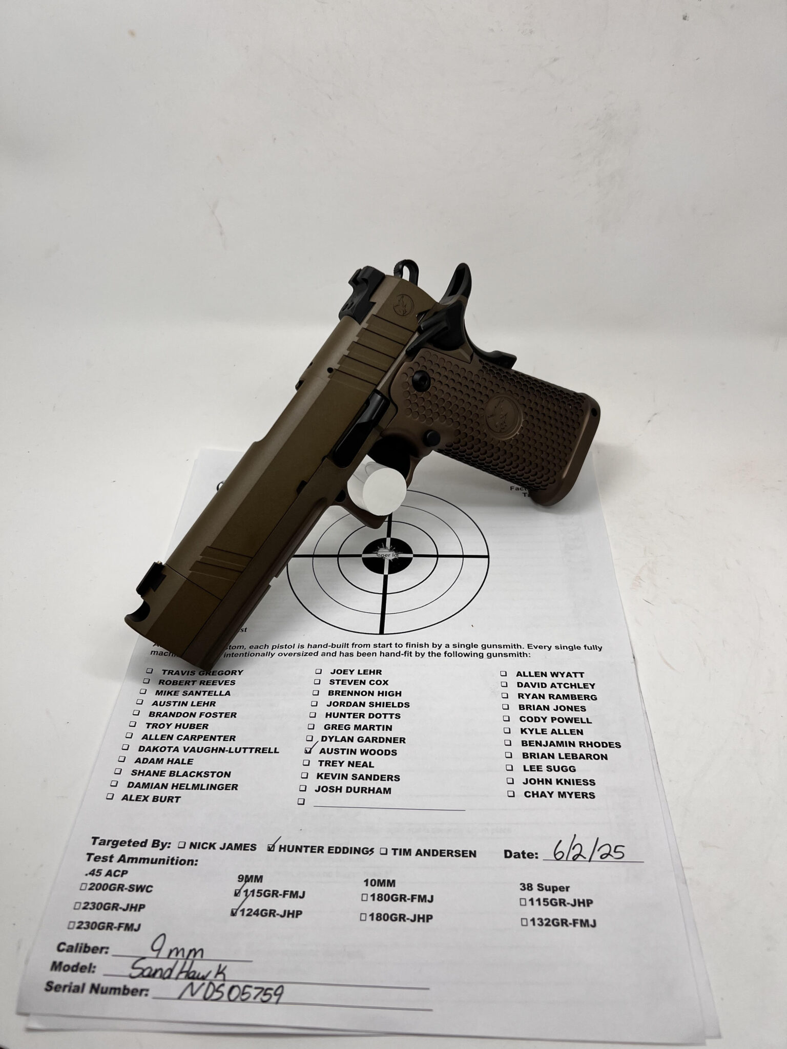 New NIGHTHAWK CUSTOM SAND HAWK IOS (Interchangeable Optic System ...