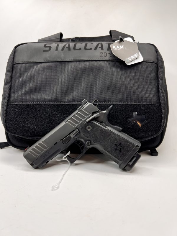 New STACCATO CS OPTIC READY 9MM DOUBLE STACK PISTOL – FLUTED DLC ...