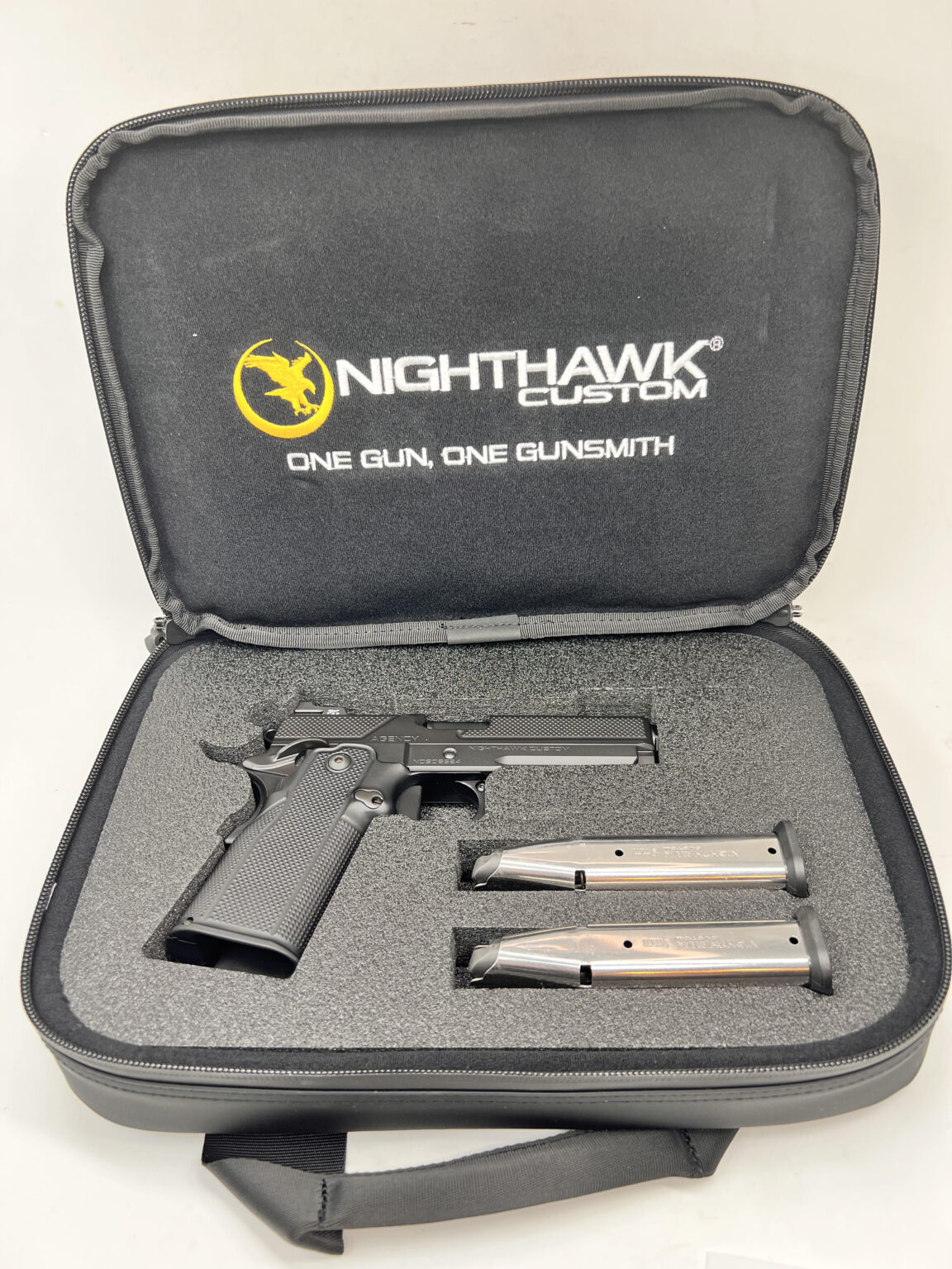 NEW MODEL)*** New NIGHTHAWK CUSTOM DOUBLE AGENT w/IOS and IOS PLATE ...