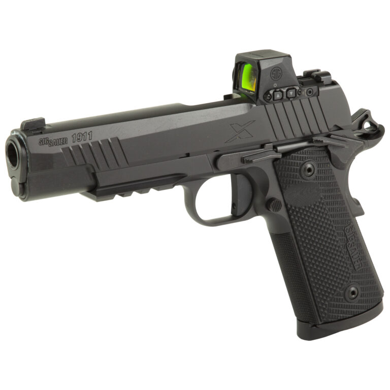 New SIG SAUER 1911 X-SERIES w/ROMEO-X Red Dot INSTALLED – 45ACP – BLACK ...