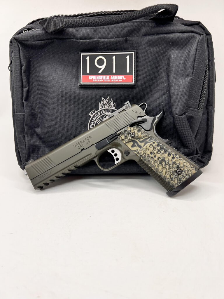 New SPRINGFIELD ARMORY 1911 TRP™ OPERATOR® FULL RAIL – OLIVE DRAB GREEN ...