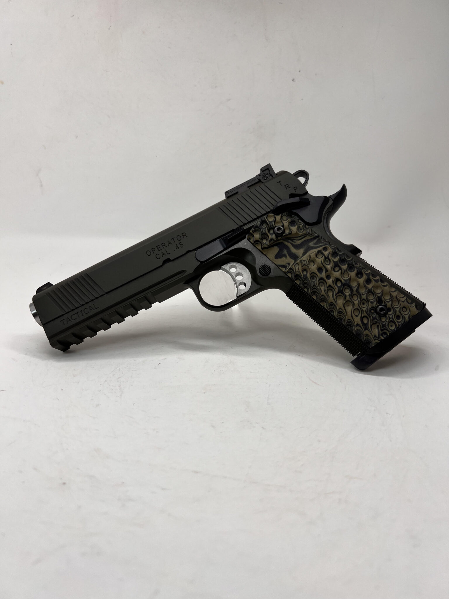 New SPRINGFIELD ARMORY 1911 TRP™ OPERATOR® FULL RAIL – OLIVE DRAB GREEN ...