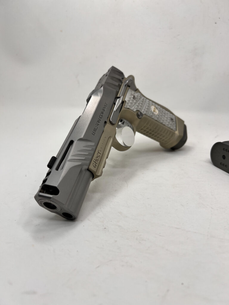 New WILSON COMBAT DIVISION 77 PROJECT 1 GHOST PISTOL – 9MM – SILVER ...