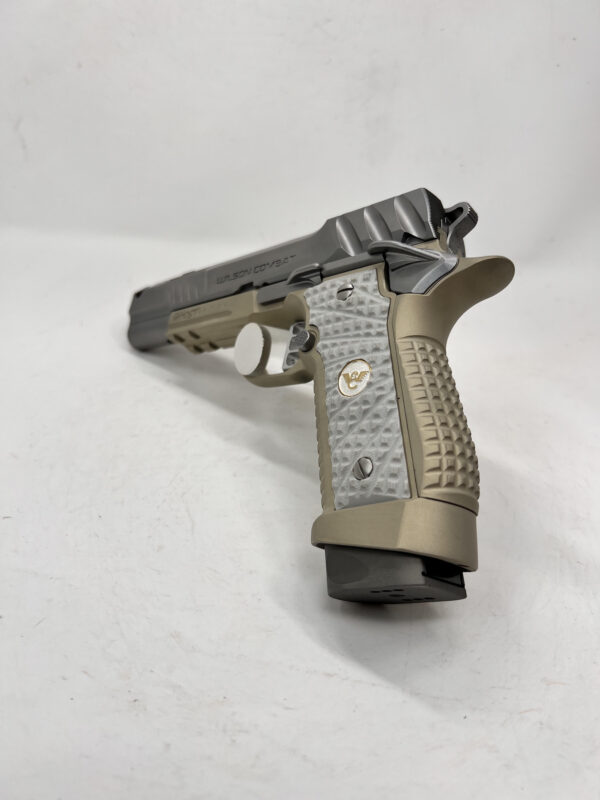 New WILSON COMBAT DIVISION 77 PROJECT 1 GHOST PISTOL – 9MM – SILVER ...